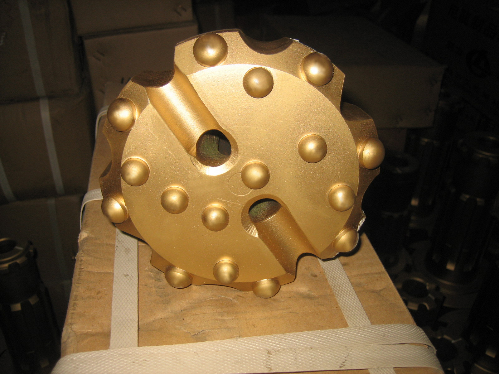 QL40 Shank DTH Button Bit with Flat / Convex / Concave Face