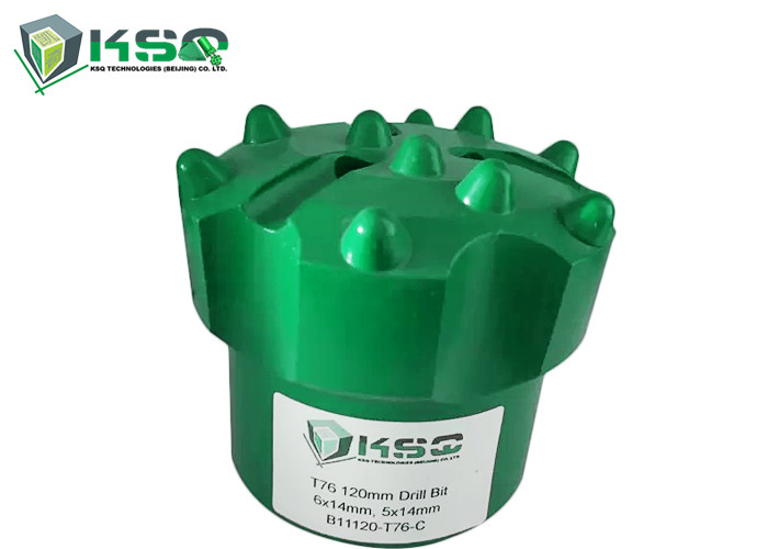 T76 Self Drilling Anchor Tools Button Drill Bit And Drill Rod For ...