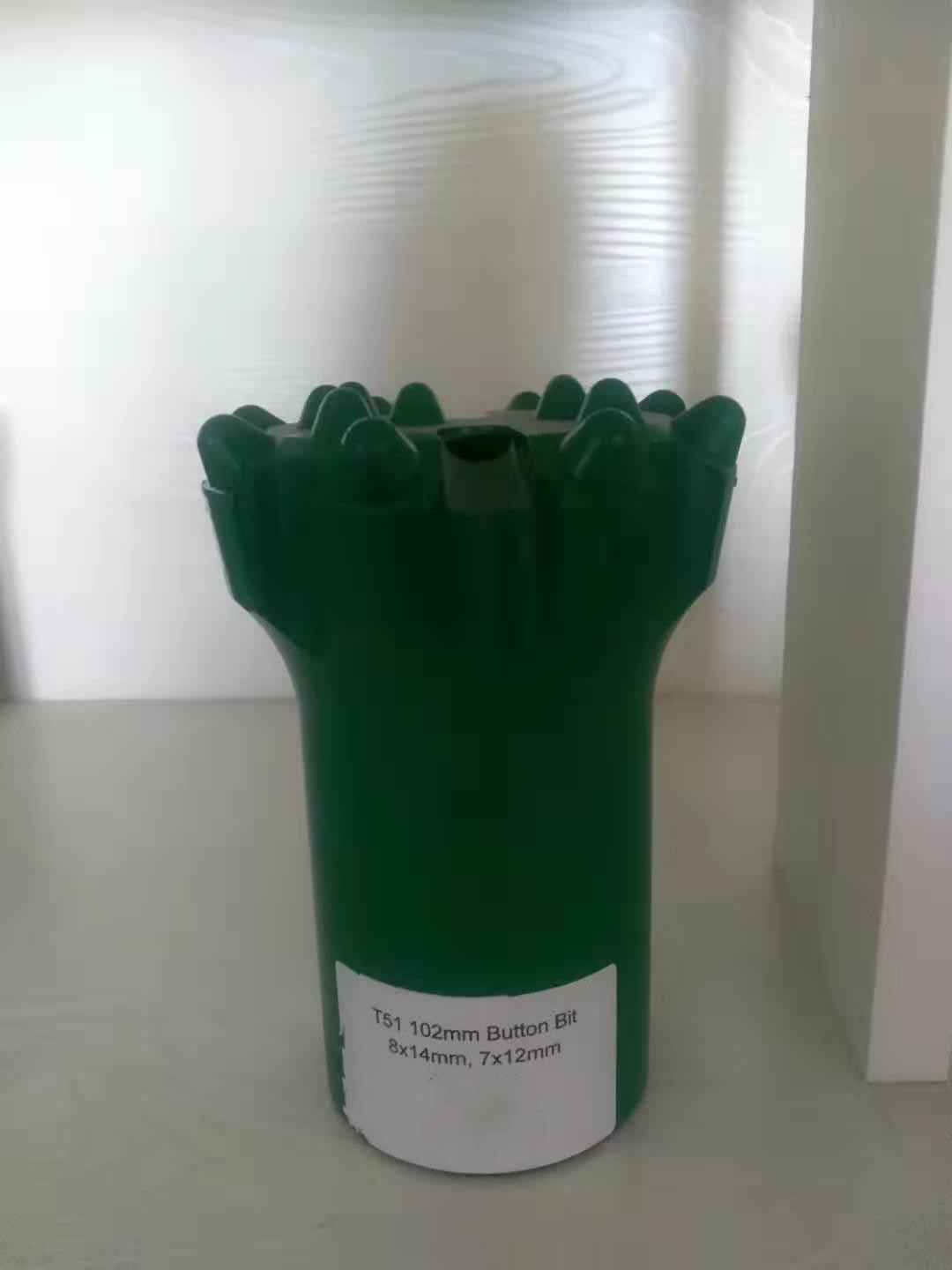 Carbon Steel T51 Industrial Drill Bits 102mm Diameter Conical Button ...