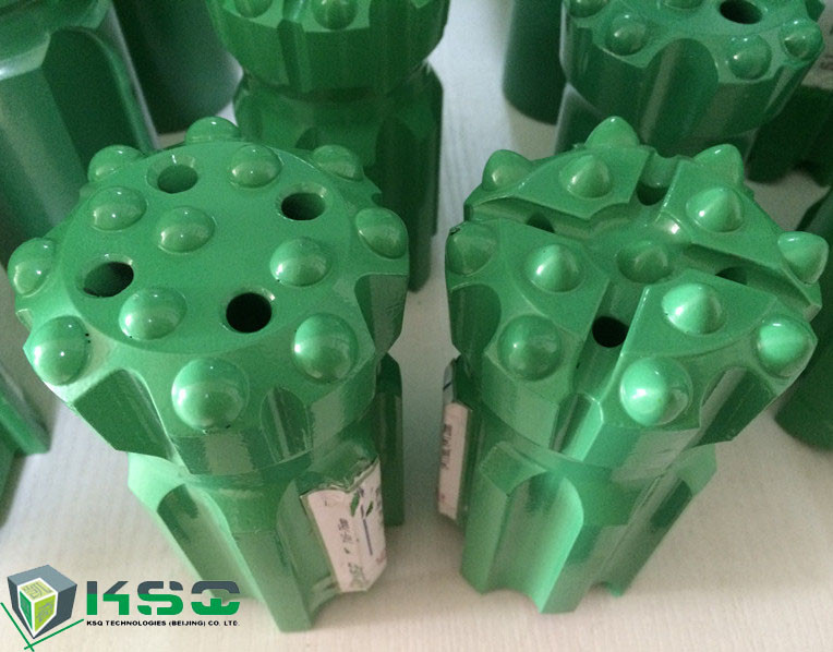 T38 76mm Retractable Drill Bit , Top Hammer Rock Drilling Tools