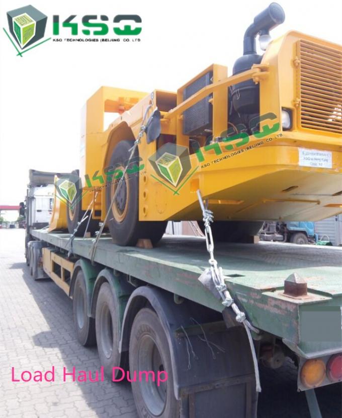 Trackless Load Haul Dump Machine