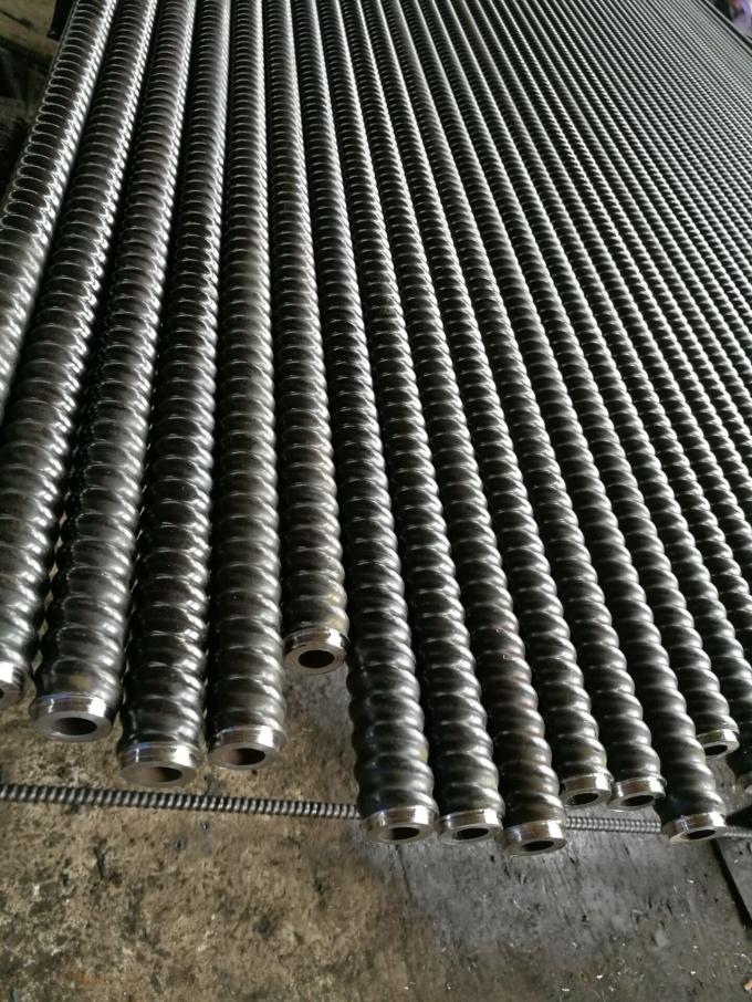 R38 Mining Self Drilling Anchors / Hollow Injection Bar For Narrow ...