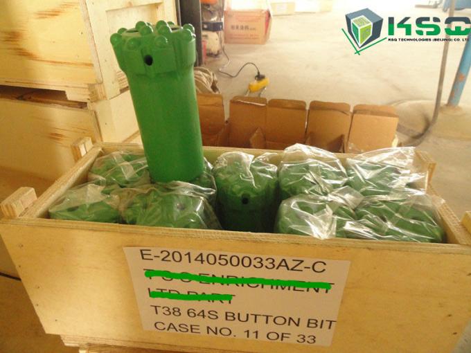 R32 R38 Retractable Drill Bit Diameter 45 - 89mm For Drifting / Tunneling