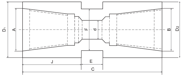 Thread Rock Drilling Tools Bit Sub Adapter With API Reg And BECO Pin