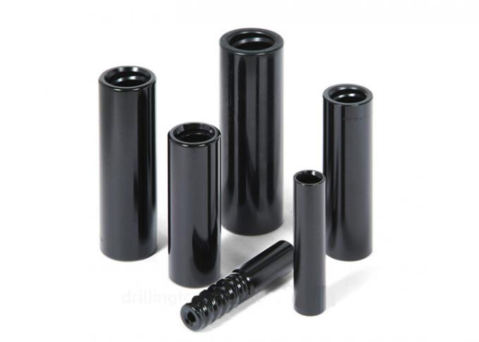 Long Hole Drill Coupling Sleeve T38 T45 R51 Full Bridge Threaded 71mm ...