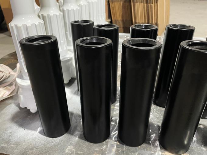 T38 190mm Top Hammer Threaded Pipe Joint Coupling Sleeves