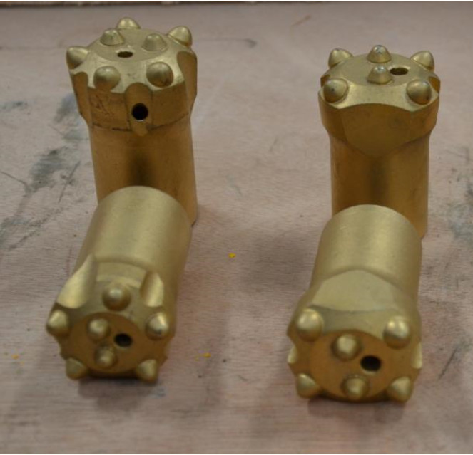 R32 Rock Button Drill Bit Heat Process Carbide Semi-Ballistic